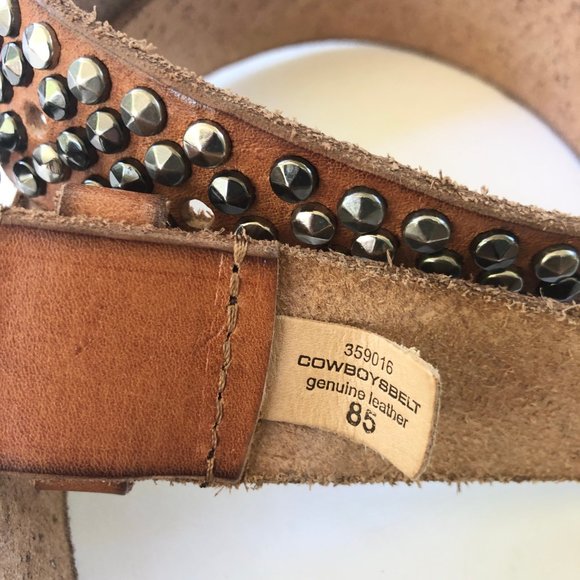 Sundance | Accessories | Sundance Stars Studded Leather Belts | Poshmark